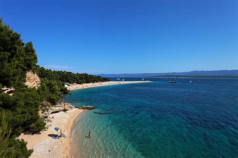 Strand Zlatni Rat Goldenes Horn Bol Bild Kaufen 70333226