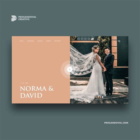 Diseño Página Web Para Invitaciones Online De Boda Prosandoval