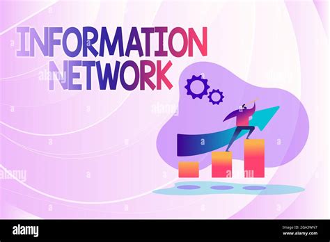 Text Sign Showing Information Network Word Written On Computers Were