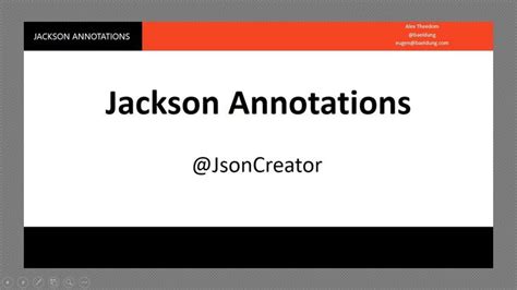 Learn About The Jackson Deserialization Jsoncreator In My Latest Youtube Video The Third In A
