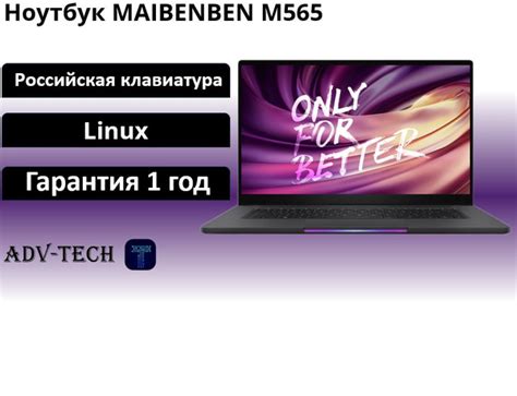 Ноутбук maibenben M565 (M5651HB0LBRE0), черный купить по низкой цене ...