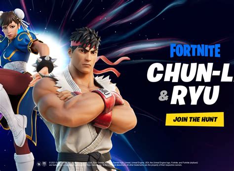 Chun Li Y Ryu En Fortnite El Mundo Tech