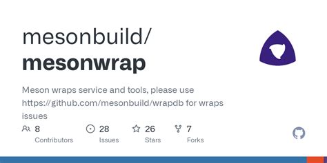 Github Mesonbuildmesonwrap Meson Wraps Service And Tools Please Use