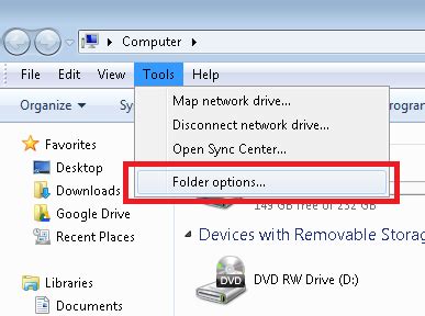 Windows How To Display Hidden Files And Folders It Support Guides
