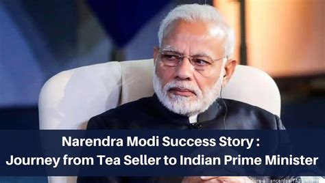 Narendra Modi Success Story Journey From Tea Seller To Indian Prime