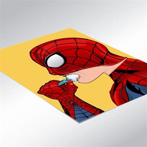 Spiderman Superhero Bathroom Poster The Bazaarist