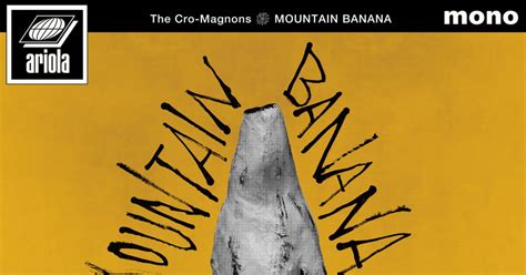 ザ・クロマニヨンズ、ニューアルバム『mountain Banana』のジャケットを公開 The First Times