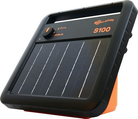Amazon Gallagher S Solar Electric Fence Charger Powers Up To Mile Acres Of