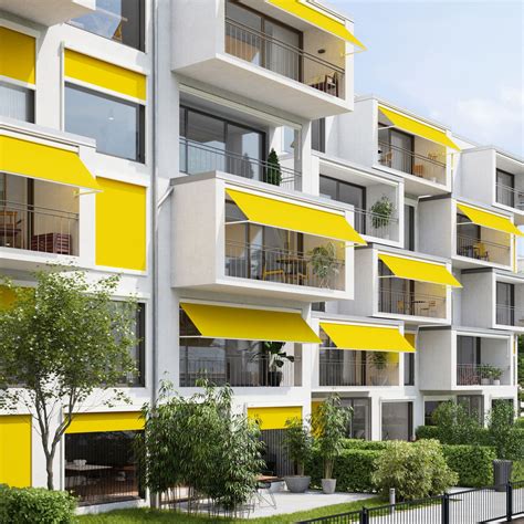Fenstermarkise Vertikaler Sonnenschutz Auf Maß Fenstermarkisen