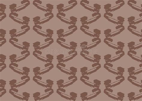 Vector Texture Background Seamless Pattern Hand Drawn Brown Colors Stock Vector
