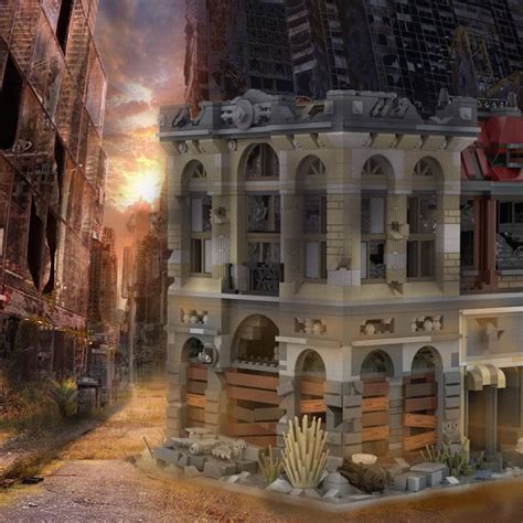 Moc 41175 Brick Bank Apocalypse Version Godbricks