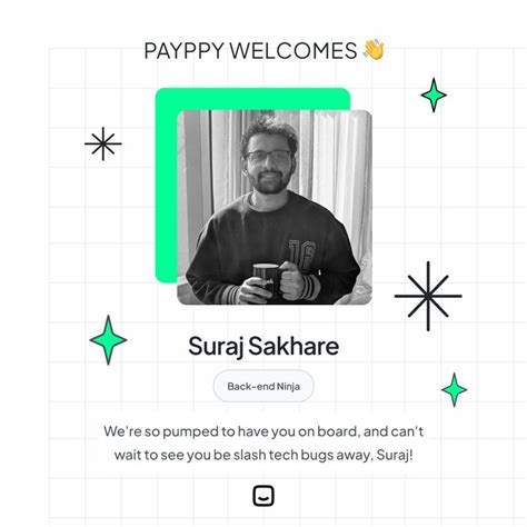 payppy app on linkedin welcome to the team techie suraj sakhare