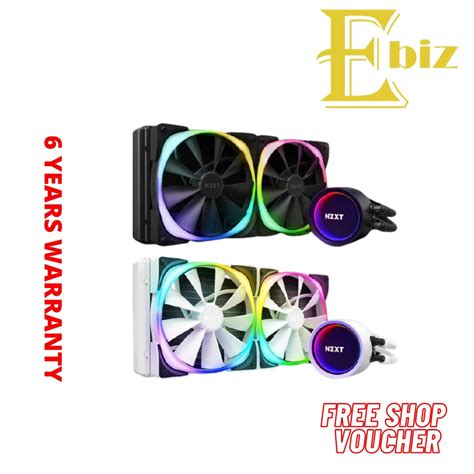 Nzxt Kraken X63 Rgb 280mm Liquid Cooler Shopee Malaysia