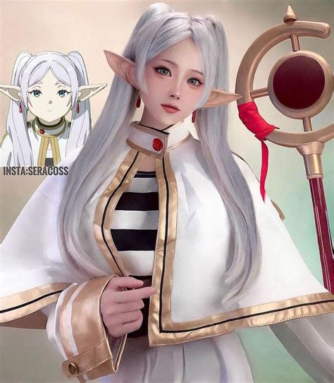 Sousou No Frieren Cosplay Gadis Anime Gadis Gambar Anime