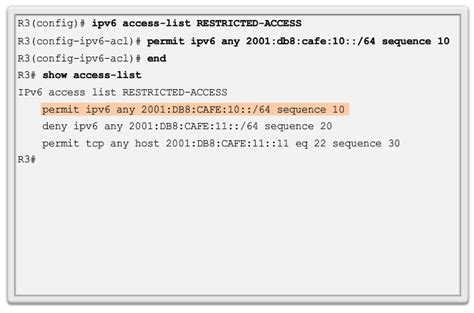 CCNA V Study Material Chapter Access Control Lists