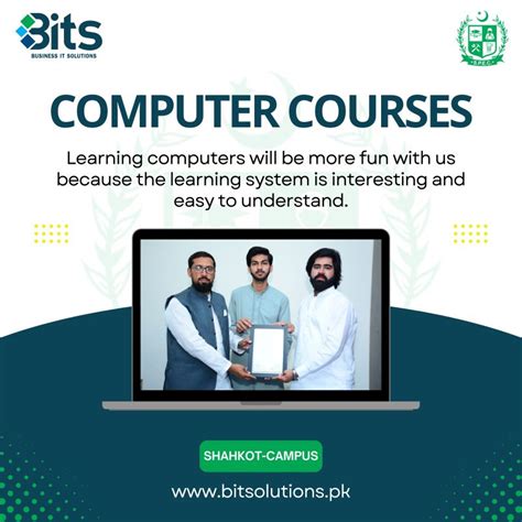 Learn Tech Skills With Our Short Courses Bits Computer College Shahkot Posted On The Topic
