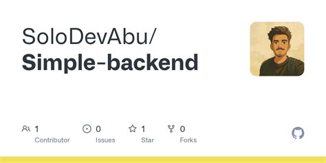 Github Solodevabusimple Backend