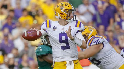 Lsu Qb Joe Burrow Named Hardest Working Sec Player After Week 7 Victory