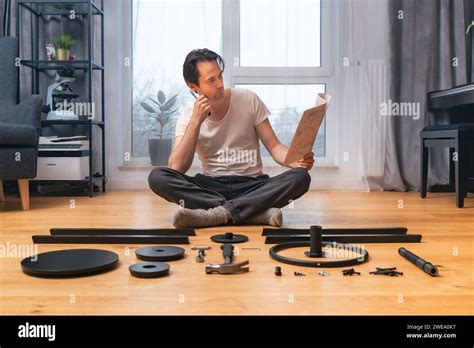 Self Assembly Of Furniture From A Set Of Parts According To The