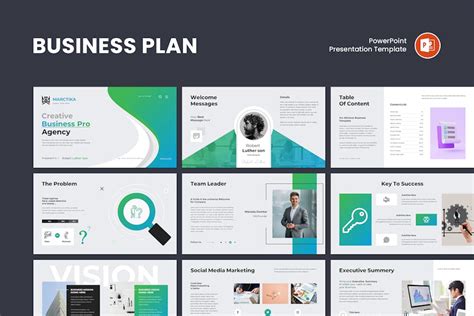 Шаблон Powerpoint для бизнес плана Шаблоны презентаций Включая бизнес