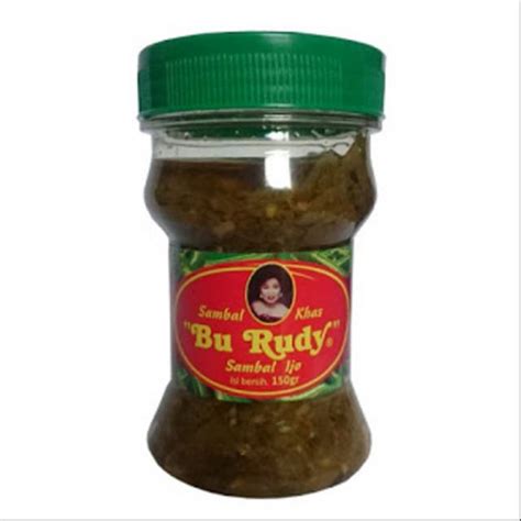 Jual Sambal Khas Bu Rudy Sambal Ijo Oleh Oleh Khas Surabaya Shopee