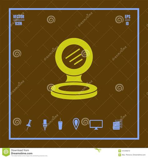 Eye Shadow Vector Icon Stock Vector Illustration Of Eyeshadow 121259272