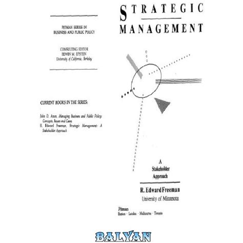 خرید و قیمت دانلود کتاب Strategic Management A Stakeholder Approach