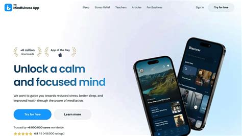 Best Meditation Apps Features Comparison 2025 The Mindfulness App