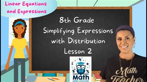 Simplifying Expressions With Distribution Youtube