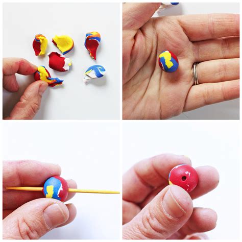 Polymer Clay Beads Babble Dabbledo Process3 Babble Dabble Do