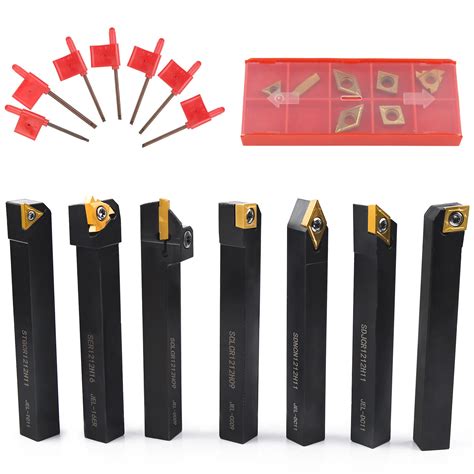 Lathe Carbide Inserts Tool And Holder Wrench Mini Lathe Set Turning