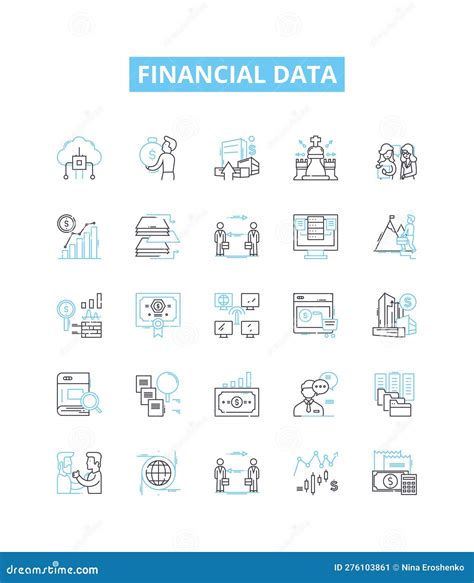 Appraisals Line Icons Collection Assessment Valuation Estimation Evaluation Gauging Rating
