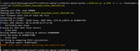 How To Flash Sonoff Usb Dongle To Be A Zigbee Repeater Router Set Transmit Power Page
