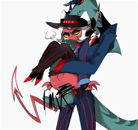Rule 34 Alessio Helluva Boss Algae Lagae Anal Sex Covering Mouth