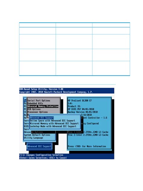 Hp Rom Based Setup Utility User Manual
