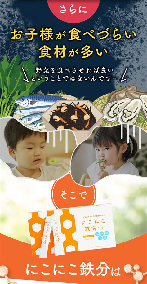 【公式】にこにこ鉄分管理栄養士監修こどもの鉄分不足解消サプリ