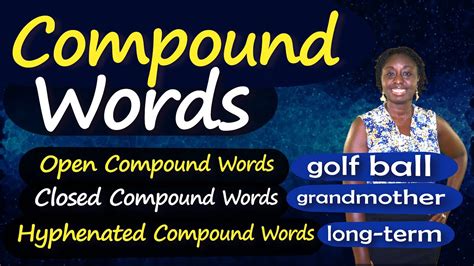 Hyphenated Compound Words