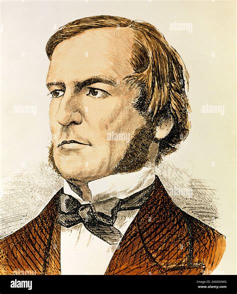 George Boole Coloured Portrait Of George Boole 1815 1864 English
