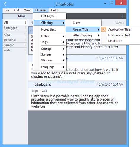 Cintanotes Screenshot And Download At