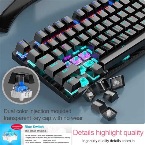 Aula S2022 Wired Black Gaming Keyboard Price In Bd Ryans