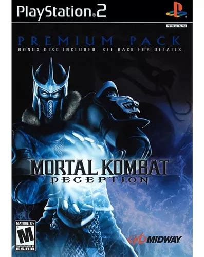 Mortal Kombat Deception Premium Pack Playstation 2 Coleção