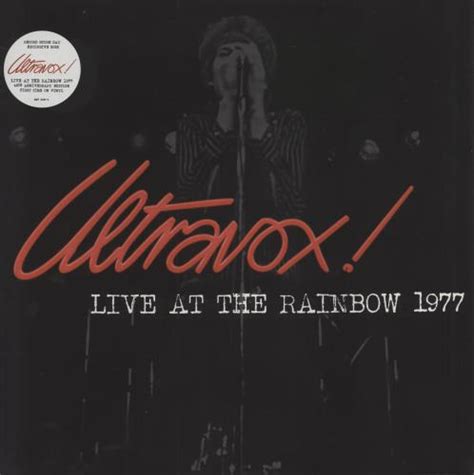 Ultravox Live At The Rainbow 1977 RSD 2022 Sealed UK Vinyl LP Album