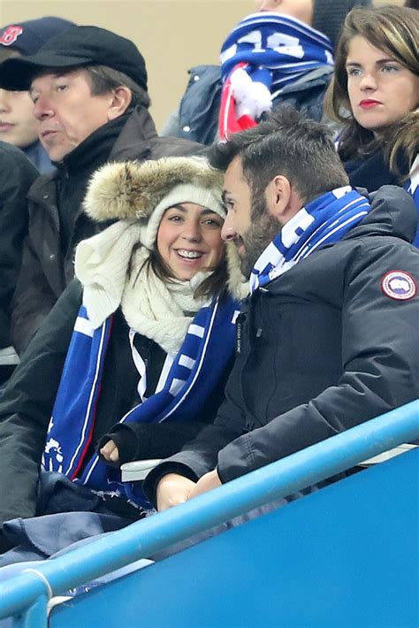 Photo Laurent Ournac Et Sa Femme Ludivine Pendant Le Match De