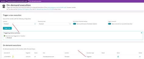 On Demand Synthetic Monitor Executions For Cicd — Dynatrace Docs