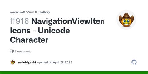 Navigationviewitem Icons Unicode Character Issue Microsoft Winui Gallery Github