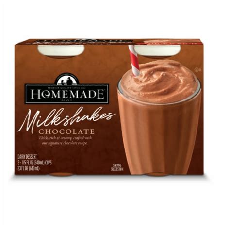 Homemade Brand Milkshakes Chocolate Dairy Dessert 23 Fl Oz Fred Meyer