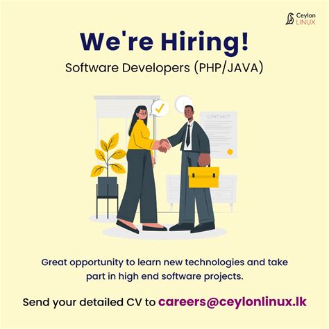 ceylon linux pvt ltd on linkedin hiring software softwaredevelopment softwaredevelopers…