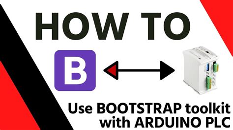 How To Use Bootstrap Toolkit With Arduino Plc Youtube