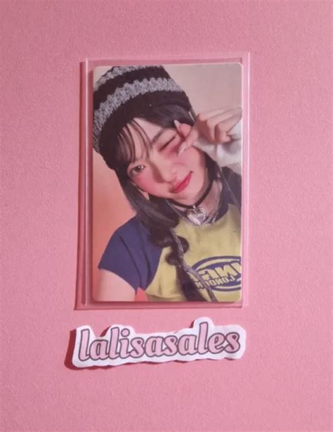 LE SSERAFIM UNFORGIVEN Japan Solo Jacket Eunchae Photocard EUR 14 21
