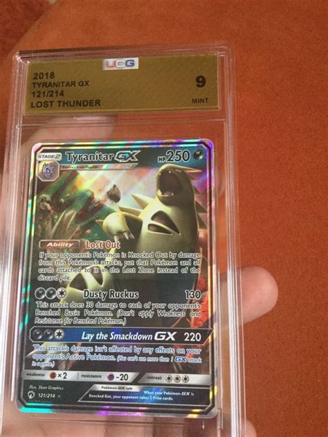 Tyranitar Gx Holo Lost Thunder 2018 Ucg 9 Mint Kaufen Auf Ricardo